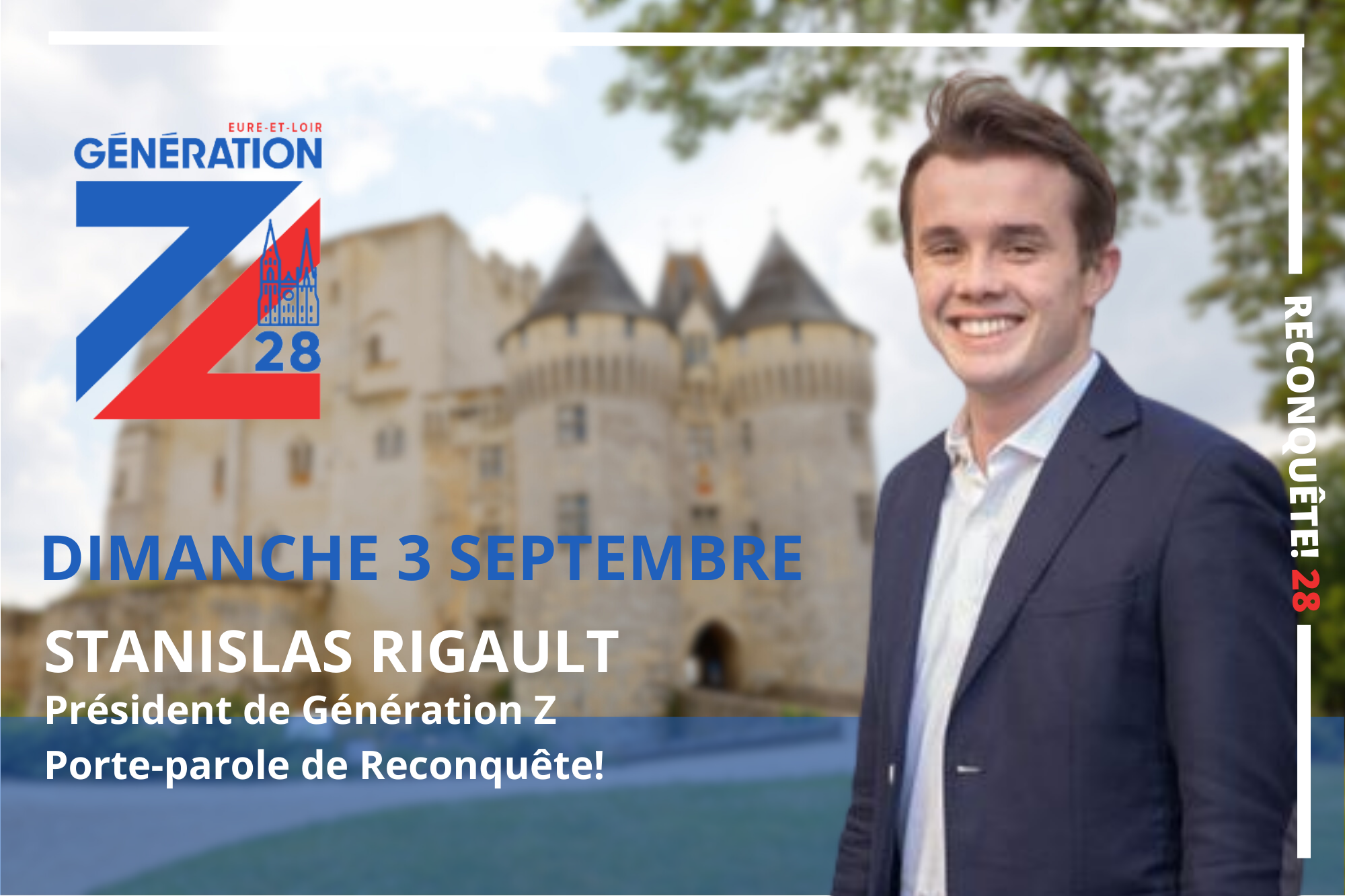 Nous avons rendez-vous avec Stanislas RIGAULT en Eure-et-Loir